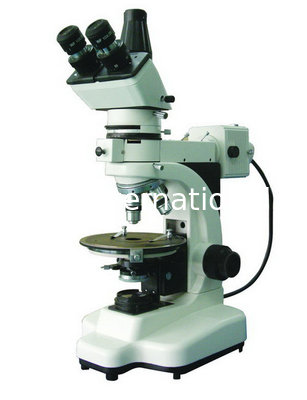 China Transmission and Reflection Polarizing Microscope with Trinocular Head factory