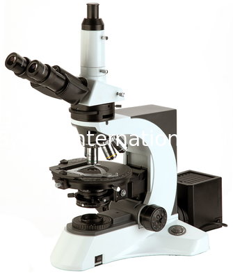 China Transmitted Illumination Polarizing Light Microscope with Trinocular Head factory