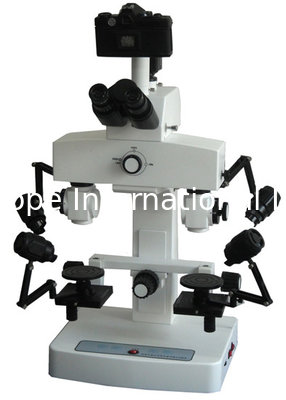 China Optical Performance Forensic Comparison Microscope with Wide Field Eyepiece WF10 × / 22, diopter adjustment BSC - 200 exporter
