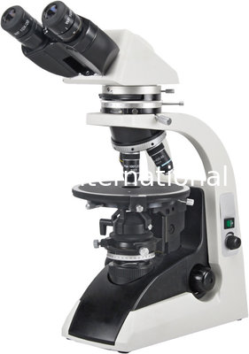 China Bertrand Lens Polarizing Light Microscope With Infinite Optical System exporter