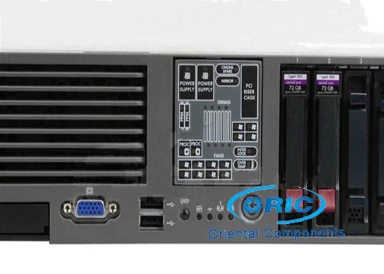 Integrated 64 GB , 8 DIMM Slots Power Supply Rectifier With PC2-5300 DDR2 FB DIMMs DL380G5