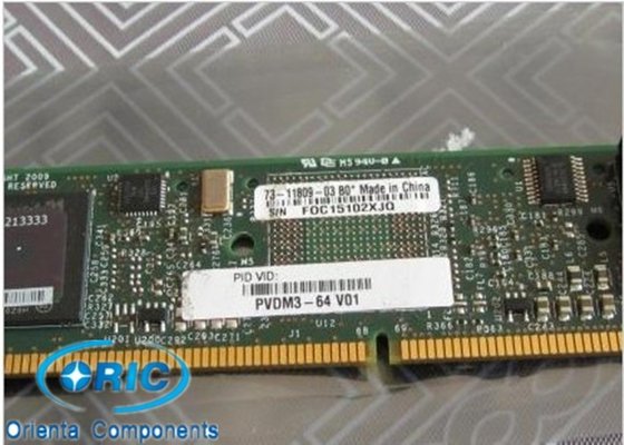 Cisco PVDM3-64 Refurbished Telecom Equipment For Cisco 2900 / 3900 Series Platforms