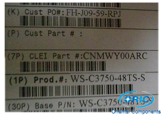 CISCO WS-C3750-48TS-S SWITCH 48 Ethernet 10/100/1000 ports Refurbished Telecom Equipment