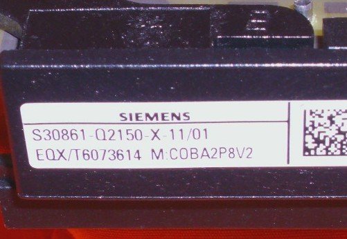 Telecom products Siemens Base station/transmission/switch equipment S30861-Q2150-X-11/1 EQX/T6073614 M:COBA2P8V2 for eq