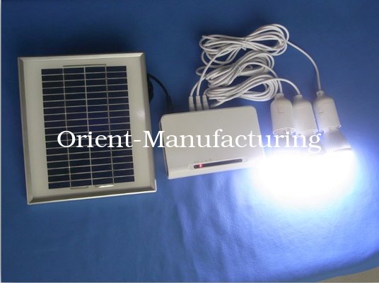 Newest ! 5W mini solar power system with lithium battery for solar home LED lighting , camping, hiking free power