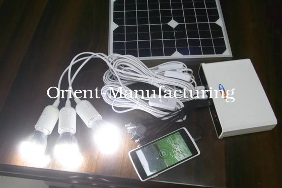 solar power system 3W solar system with  lithium battery for solar home LED light