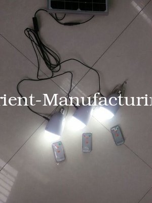 portable solar power system solar home lighting Africa with remote controller, factory price with 2years warranty