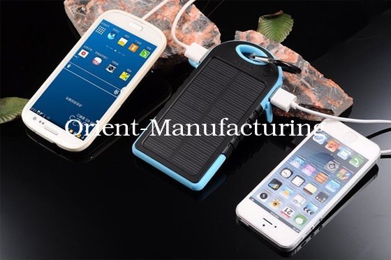 Waterproof Portable Solar Panel Charger 5000mAh Retail Wholesale Hot sell