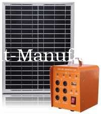 portable solar power lighting system with USB charger, 2lamps