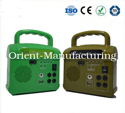 Portable DC solar Lighting kit green energy solar power system