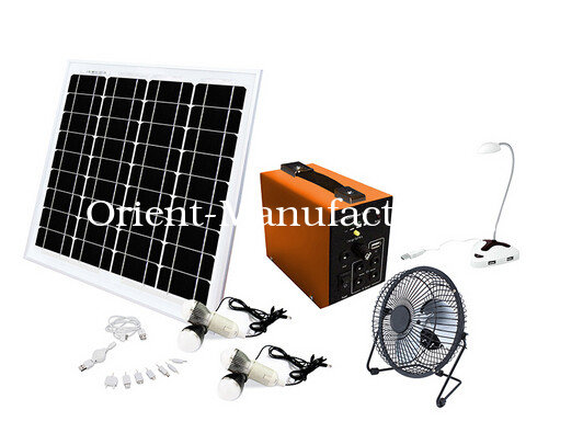 50W DC12v  Home Portable Solar Power System
