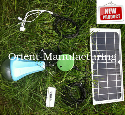 Solar Energy Lighting/Portable Solar Camping Lights/Solar Power System with remote control