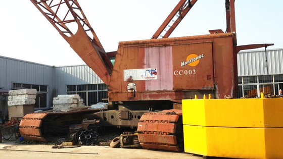 China 210ton used original America rawler crane manitowoc (4100W) manufacturer