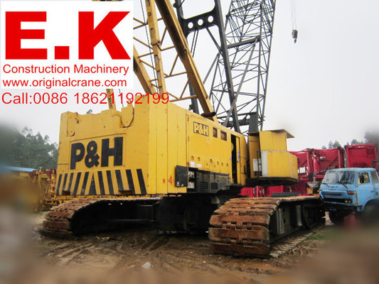 China Original Japanese used 300ton Crawler crane  track crane lattice boom crane P&H5300 manufacturer