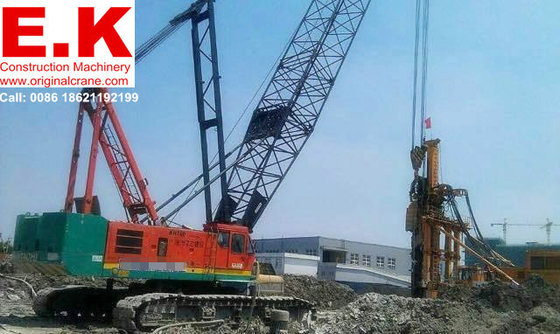 China 150ton used original Hitachi crawler crane construction machinery (KH700-2) manufacturer