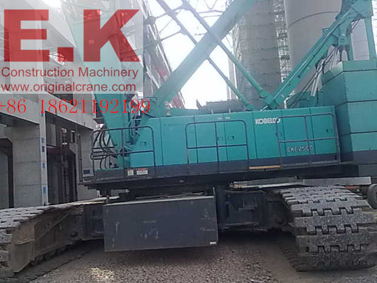 China 2005 Year 250ton KOBELCO hydraulic crawler crane (CKE2500) manufacturer