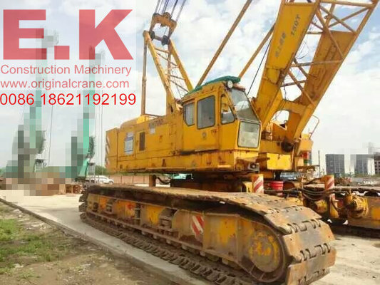 China Hitachi 150ton Japanese used crawler crane for sale (KH700-I) manufacturer