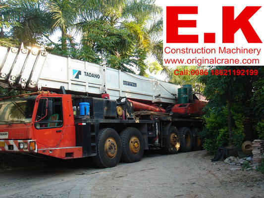 China Hydraulic Used Tadano Mobile Crane boom truck crane Japanse Tadano crane 150ton (TG1500E) manufacturer