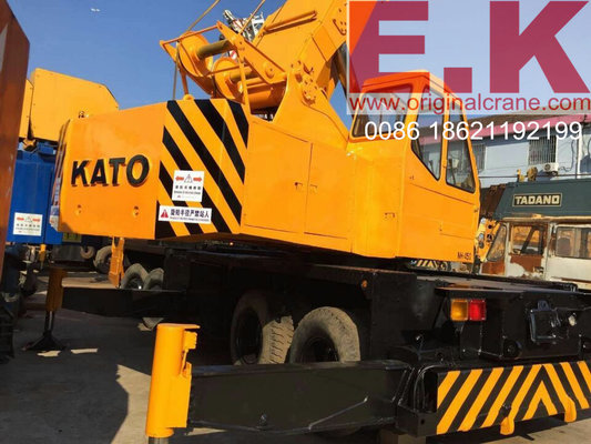 China 45ton Original Japanese Kato Mobile Crane truck (NK450E) used Tadano crane 50ton manufacturer