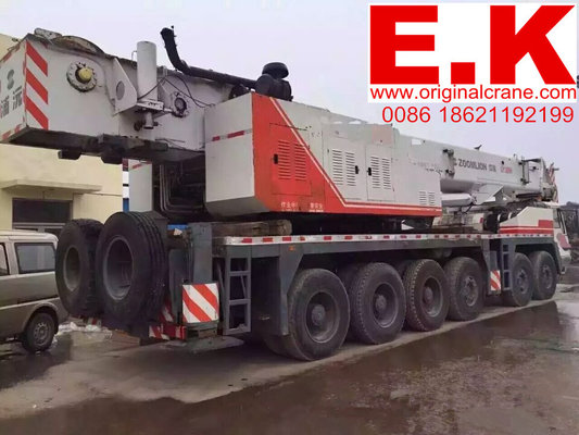 China 2008 130ton Hydraulic truck crane ZOOMLION crane machinery mobile crane QY130H manufacturer