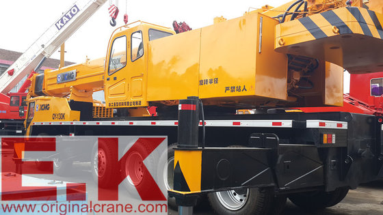 China 2009 YEAR XCMG 130ton mobile Crane (QY130K) hydraulic truck crane manufacturer