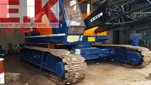 China Original Japanese kobelco lattice boom crawler crawler crane 55ton, 50ton used crane manufacturer