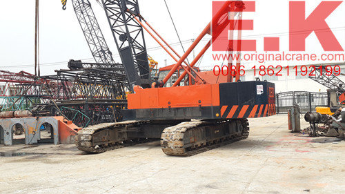 China 50ton crawler crane IHI lattice boom crawler crane track crane construction machine manufacturer