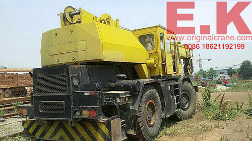 China 20ton Original Japan Tadano rough terrain crane good condition TR200 manufacturer