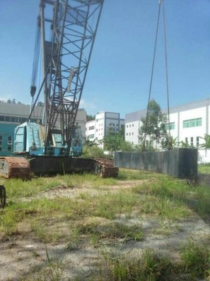 China 150ton SUMITOMO hydraulic crawler crane (LS528) Cheapest price manufacturer