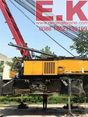 China 2009 400ton Chinese SANY crawler crane (SCC4000c) lattice boom track crane  used crane manufacturer
