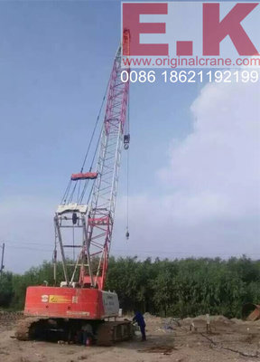 China 2012 Used Hydraulic zoomlion 70ton crawler Crane track crane lattice boom (QUY70) manufacturer