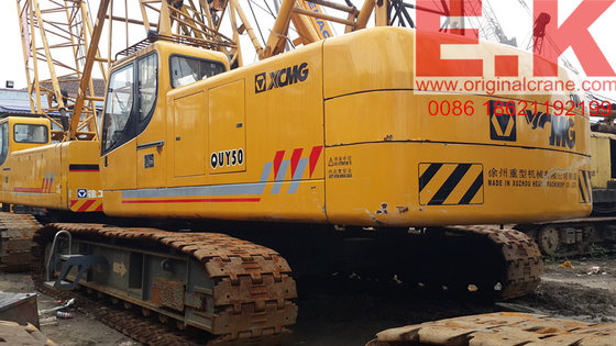 China 50ton Chinese Hydraulic track crane XCMG used crawler crane machinery (QUY50) manufacturer