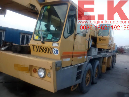 China 80ton used Grove hydraulic truck mobile crane (TMS800B) manufacturer