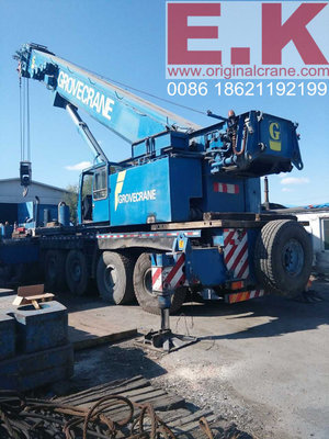 China 180ton Used Grove hydraulic mobile truck crane jib crane lifting equipment (GMK5180) manufacturer