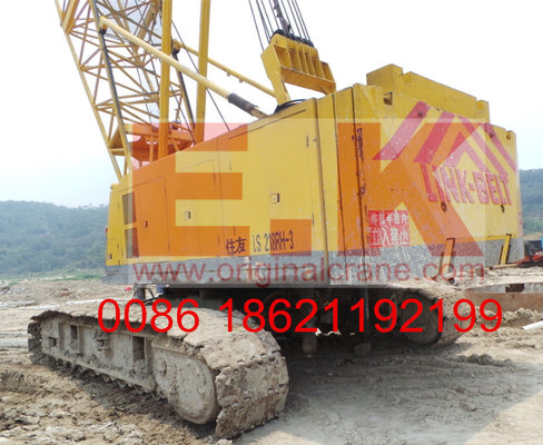 China 80t Japan Sumitomo hydraulic lattice boom crawler track crane crane machinery (LS218RH) manufacturer