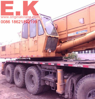 China 80ton Japanese KATO mobile crane truck crane boom crane jib crane  truck-mounted crane, KATO Crane, (NK800E) manufacturer