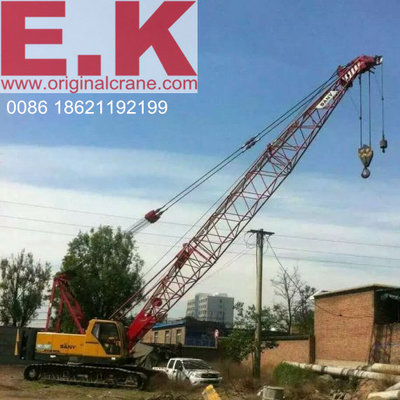 China SANY lattice boom crawler crane track crane construction machine hydraulic crane, 50ton crawler crane, used cranescc500c factory