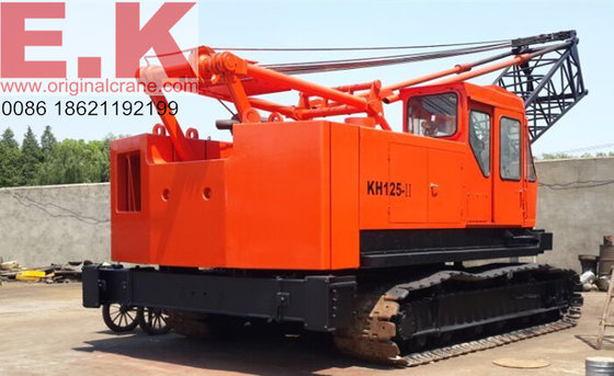 China 35ton Japanese Hitachi Lattice Boom Track Crawler Crane (KH125-II) company