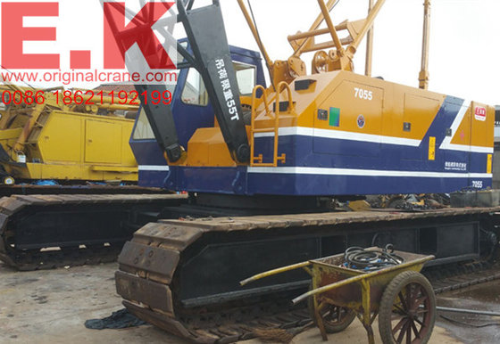 China 50ton Japanese kobelco crawler crane track crane (7055) manufacturer