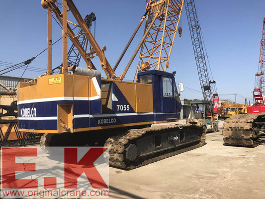 China Japanese Hydraulic Crane Kobelco 55ton 50ton Crawler Crane (7055) manufacturer