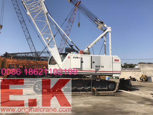China 2012 Fuwa Hydraulic Jib Crane 70ton Crawler Crane (QUY70) manufacturer