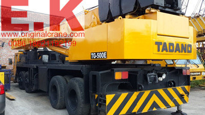 China 1999 Year 50ton Original Japan Tadano mobile Crane (TG500E) exporter