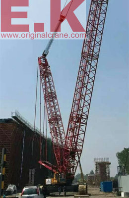 China 2009 400ton Chinese SANY crawler crane (SCC4000c) lattice boom track crane crawler crane exporter