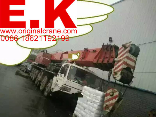China 2006 ZOOMLION 130ton hydraulic truck mobile crane lifting equipment crane truck ( QY130H) exporter