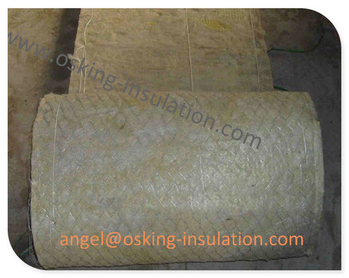 rock wool slab/ mineral wool roll insulation materials from China