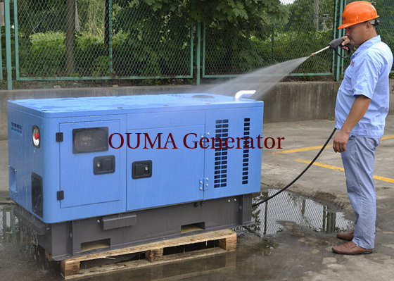 Rain proof low noise diesel generating set Kubota engine powered 20kva/16kw CE/SONCAP supplier