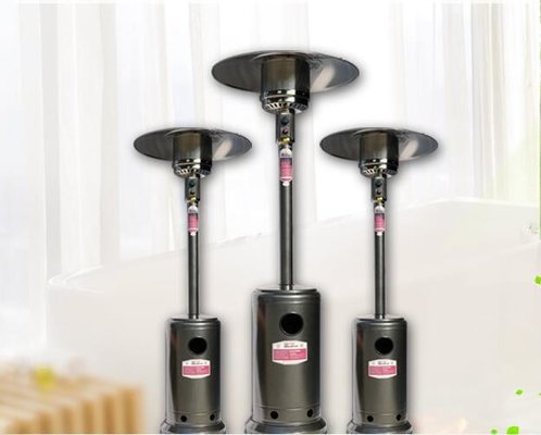 Connecting Rod Electrical Body Floor Standing Patio Heater For Outdoor Events