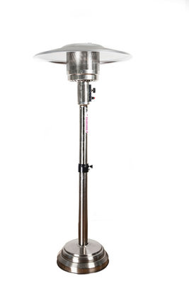 46000 BTU Stainless Steel Outdoor Patio Heater / Propane Yard Heater All Season Warmth