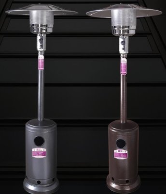 High Efficiency Mushroom Patio Heater Floor Standing Type For Garden 450-870g/Hr Flux