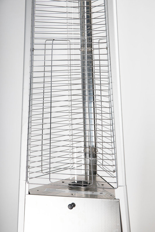 Portable Outdoor Gas Patio Heater For Hospitality Industry Gun Metal Electroplating